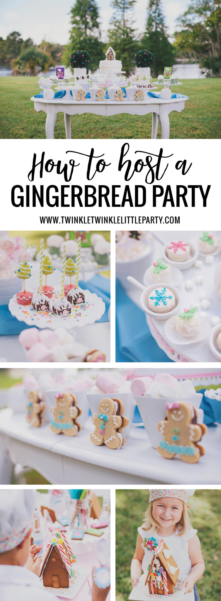 How to host a Gingerbread Decorating Party for the kids