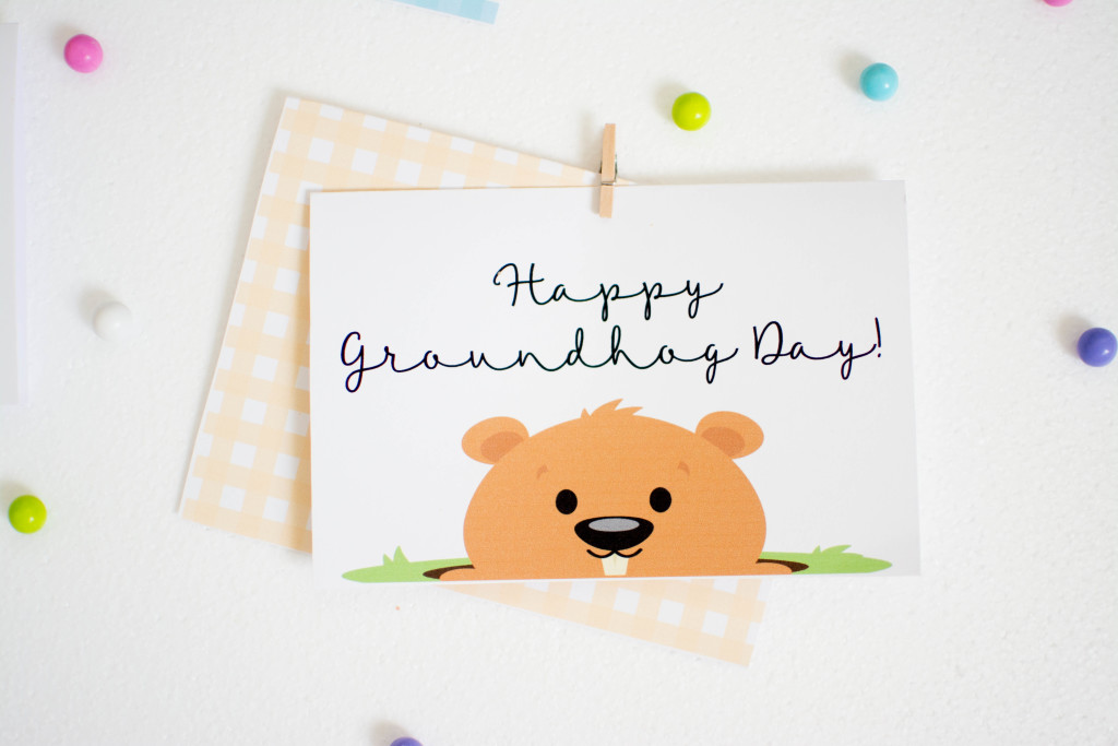 Happy Groundhog Day Cards