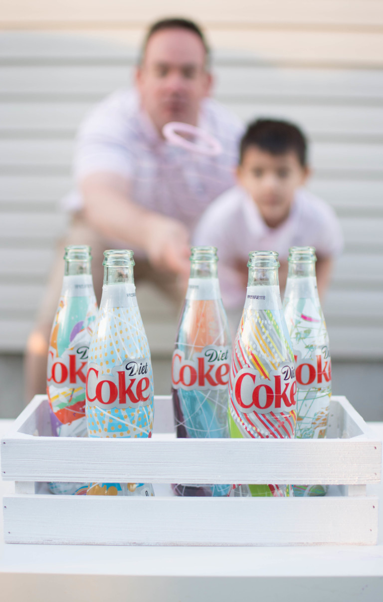 'It's Mine' Diet Coke Glass Bottles and Cans