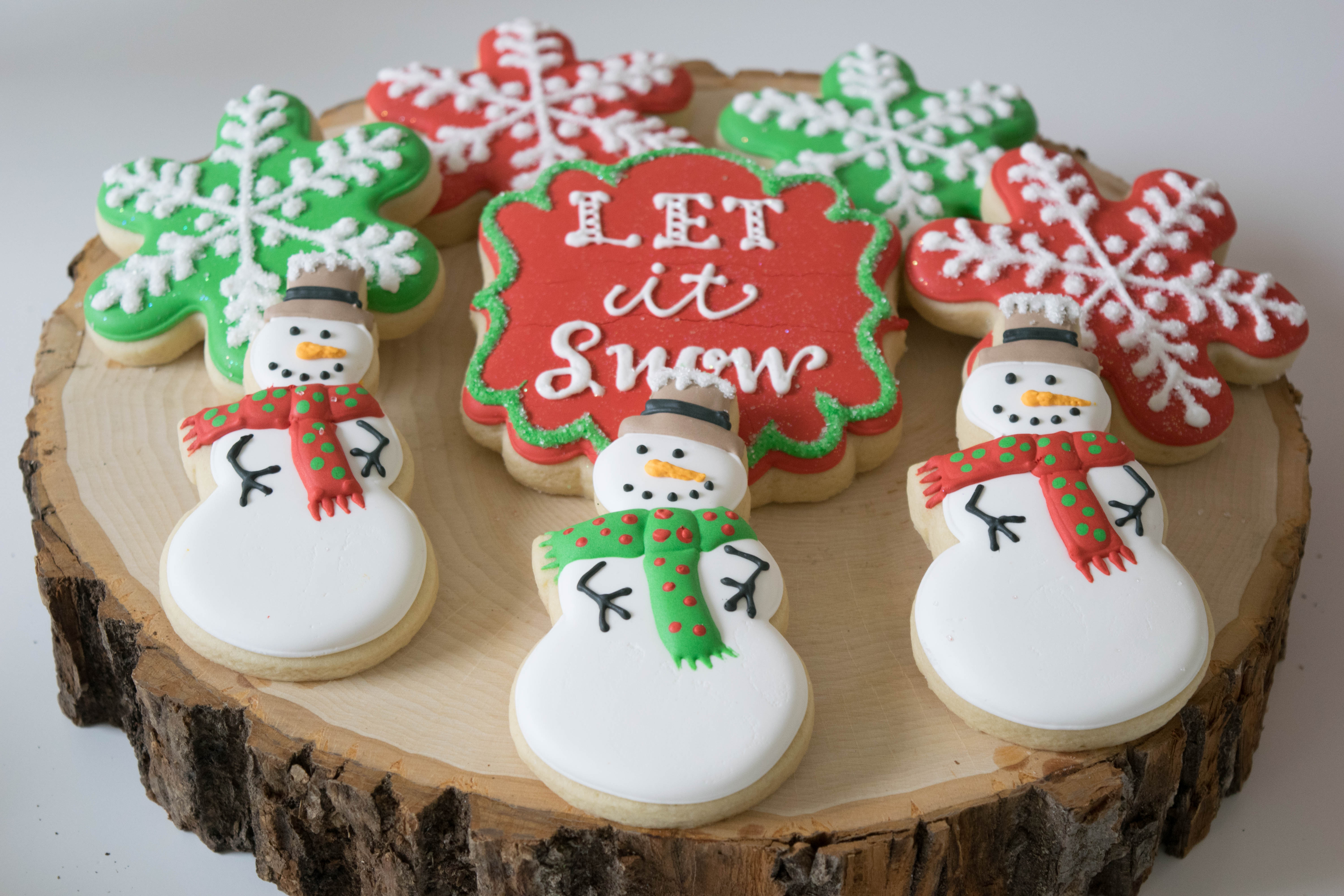 Let It Snow Snowman Holiday Party