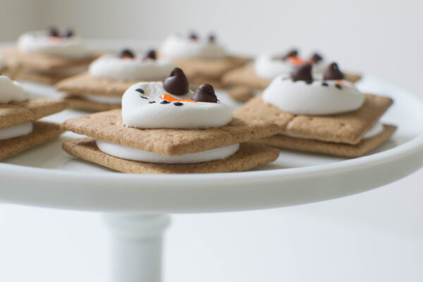 DIY Snowman S'mores Holiday Gift Idea + Free Tags