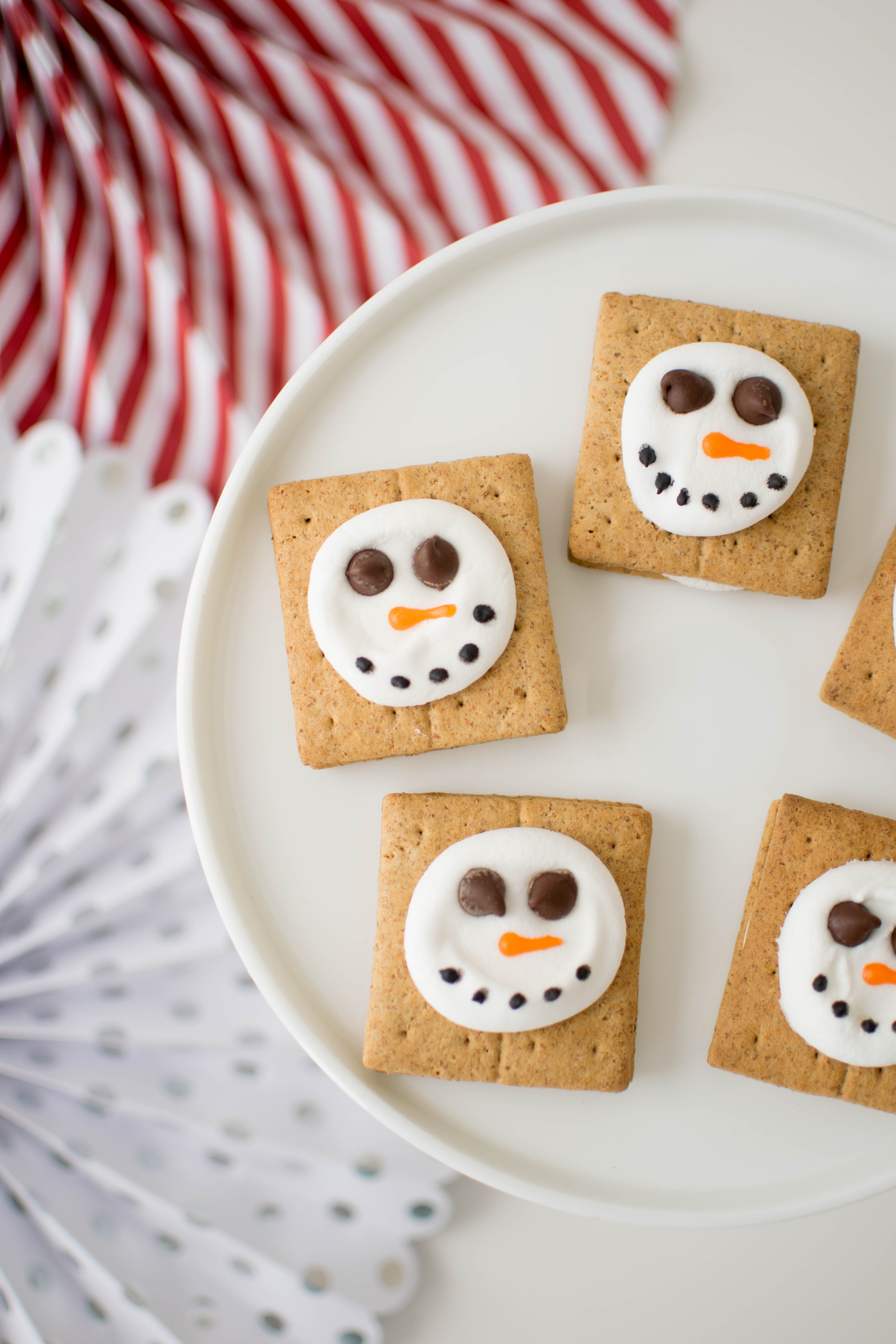 DIY Snowman S'mores Holiday Gift Idea + Free Tags