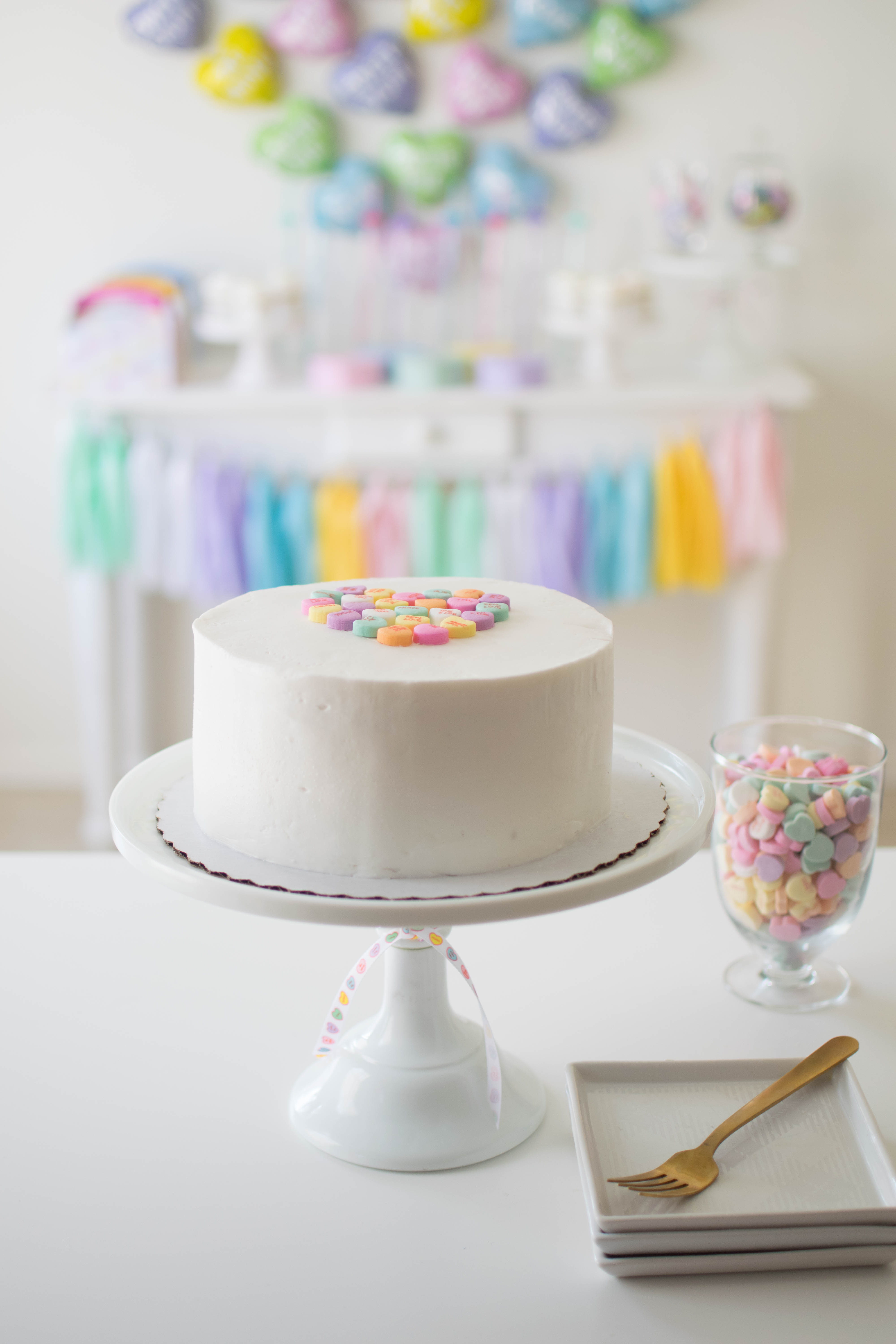 Conversation Hearts Themed Party