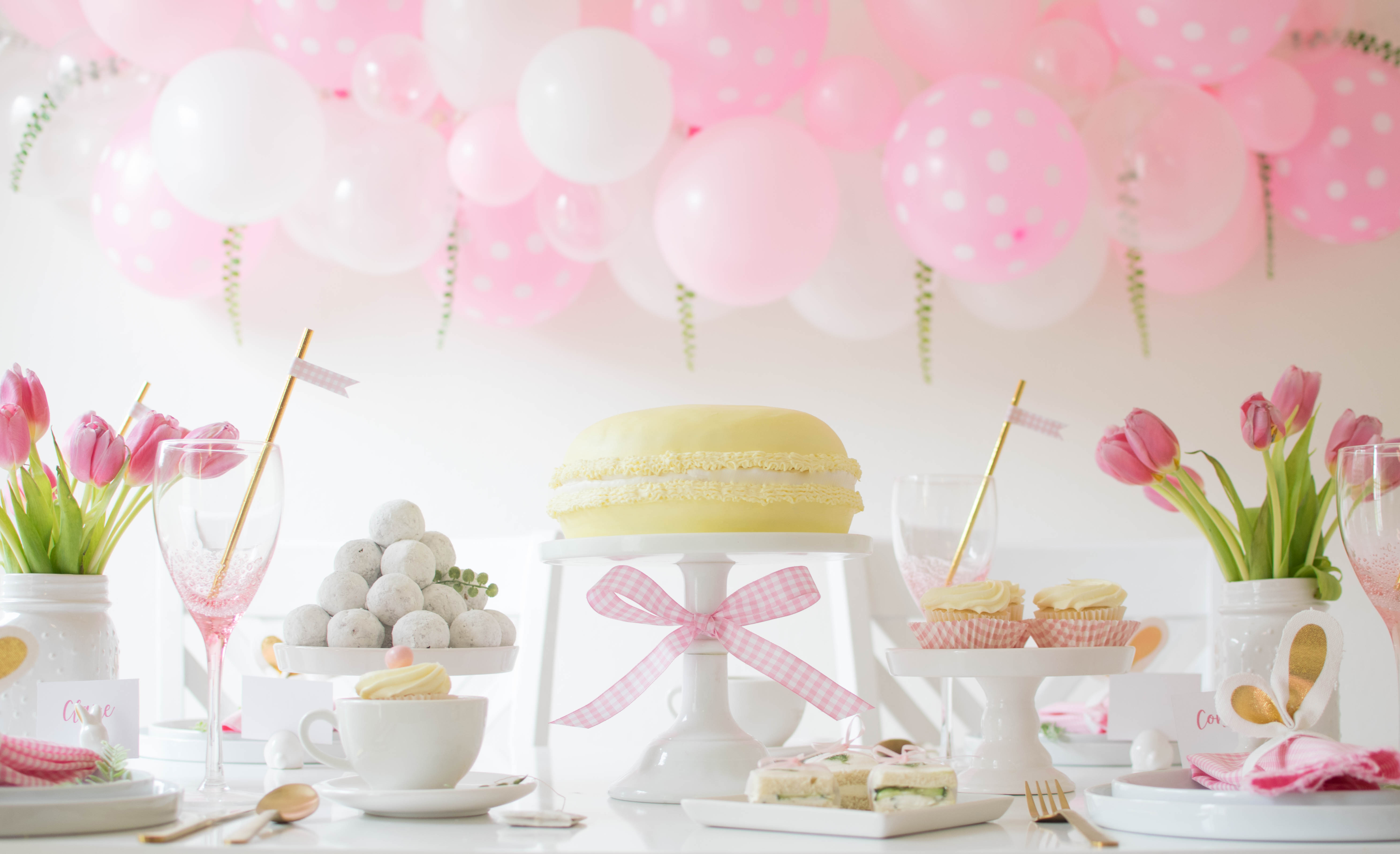 Host a Lovely Modern Spring Tea Party