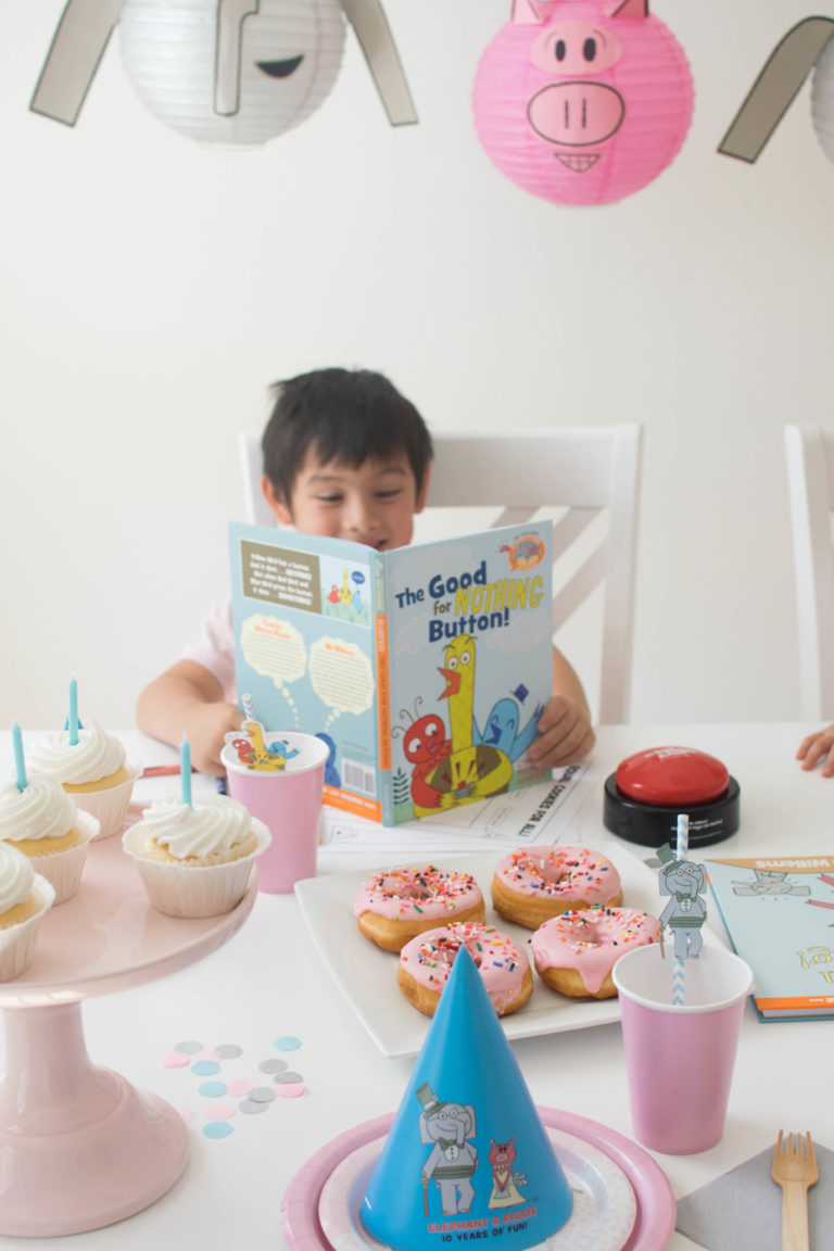 Elephant & Piggie Book Series and Elephant & Piggie Party Ideas