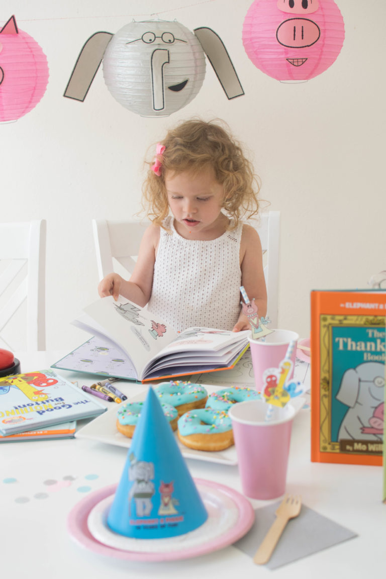Elephant & Piggie Book Series and Elephant & Piggie Party Ideas