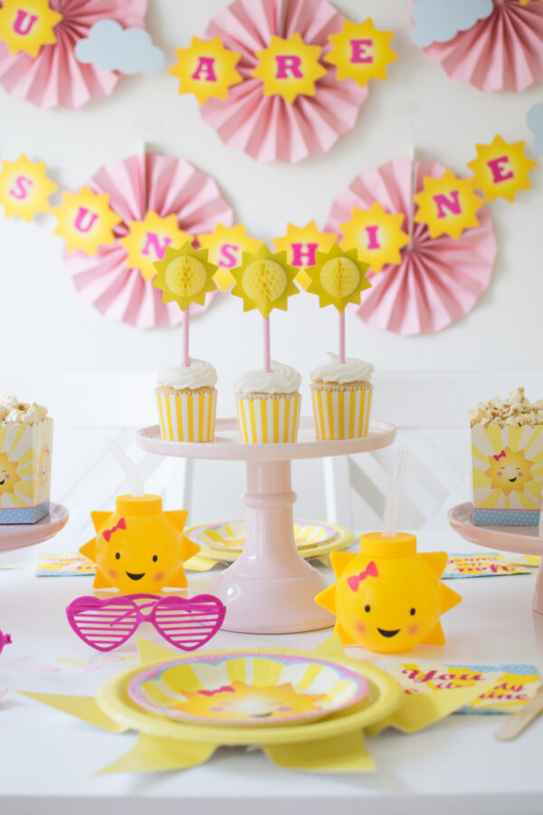 Host an Adorable 'You are my Sunshine' Party for The Kids this Summer