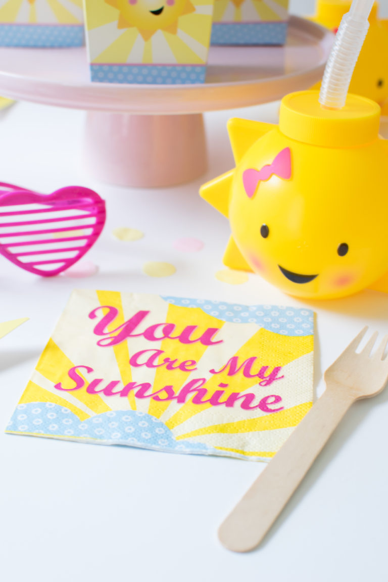 Host an Adorable 'You are my Sunshine' Party for The Kids this Summer