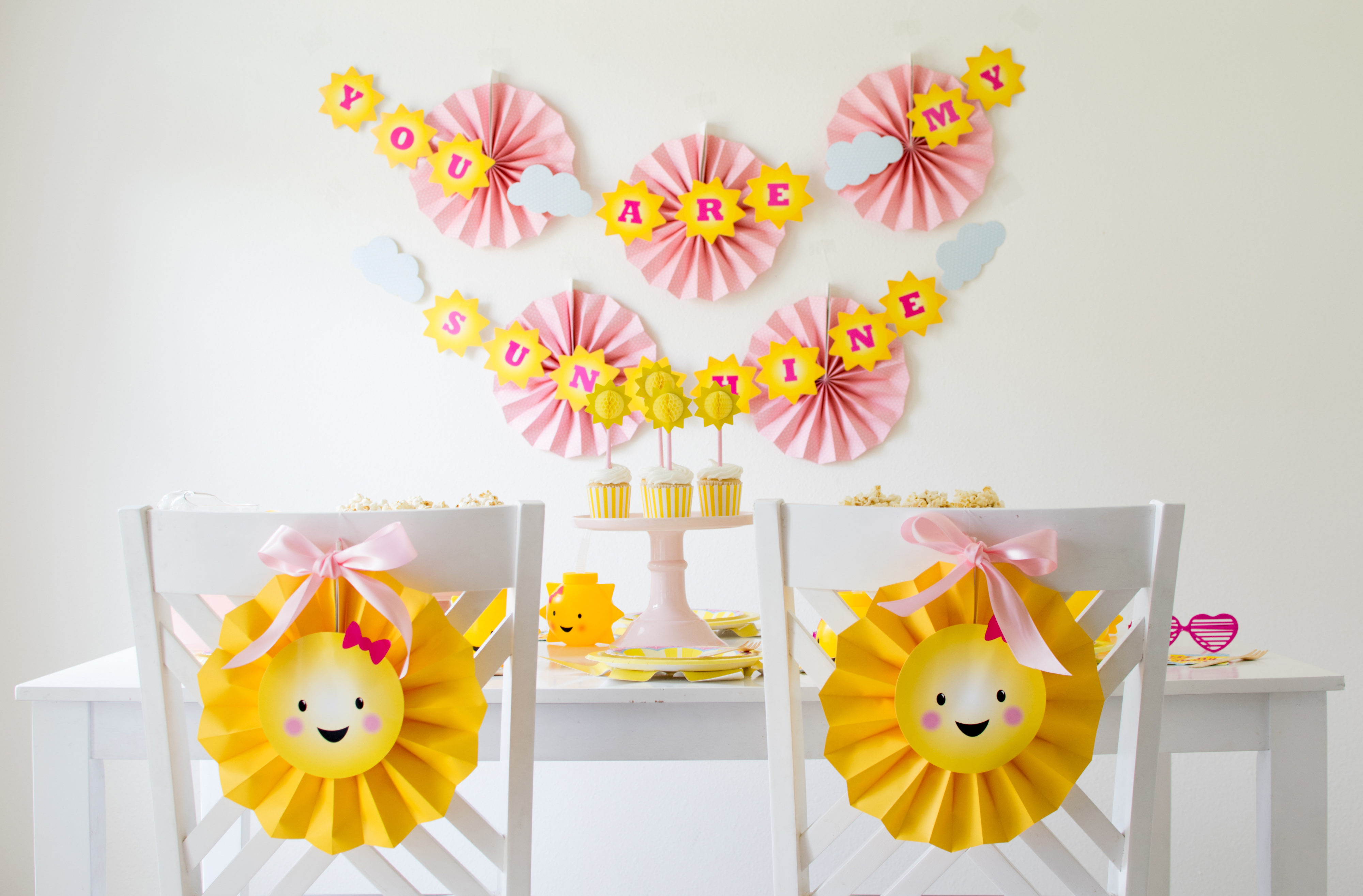 Host an Adorable 'You are my Sunshine' Party for The Kids this Summer