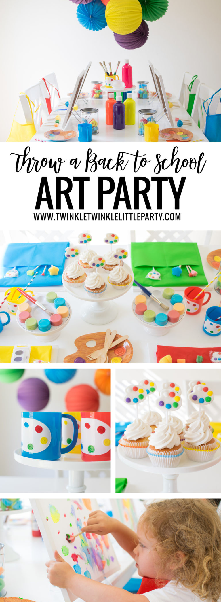 Art Themed Back to School Party Ideas for Every Little Artist