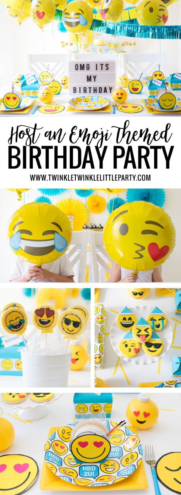 Host a Fabulous Emoji Birthday Party