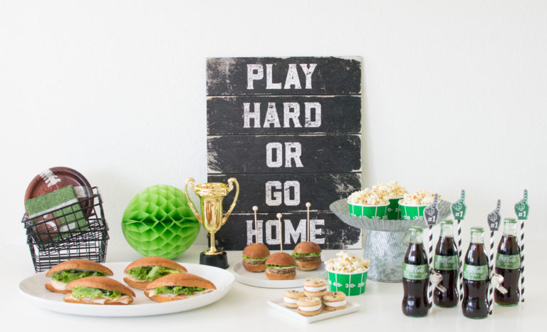 How to host an easy Football Game Day Party with our entertaining tips