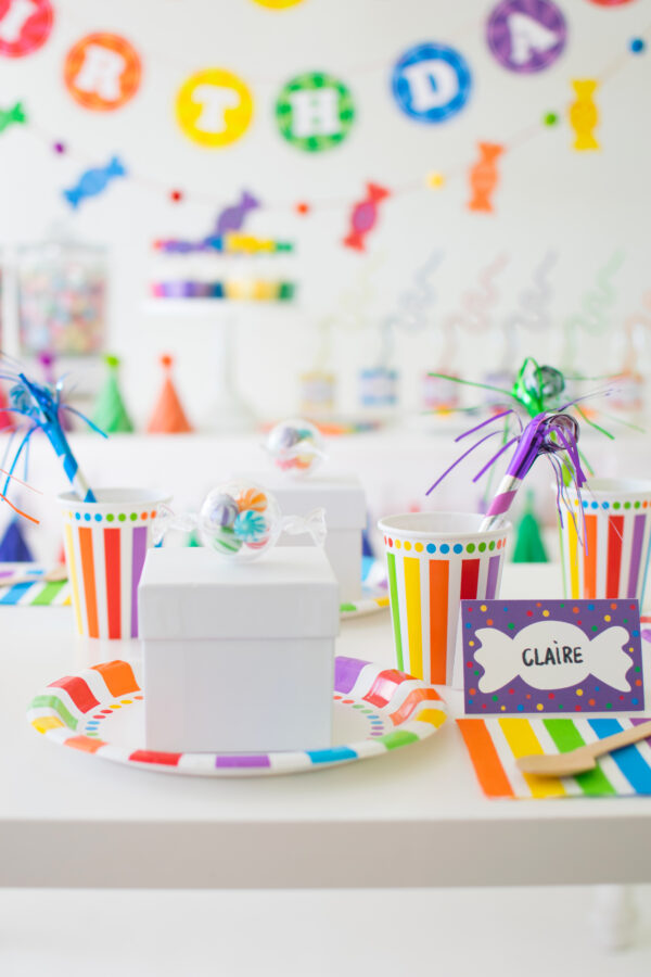 How to Host a Colorful Rainbow Candy Shoppe Birthday Party