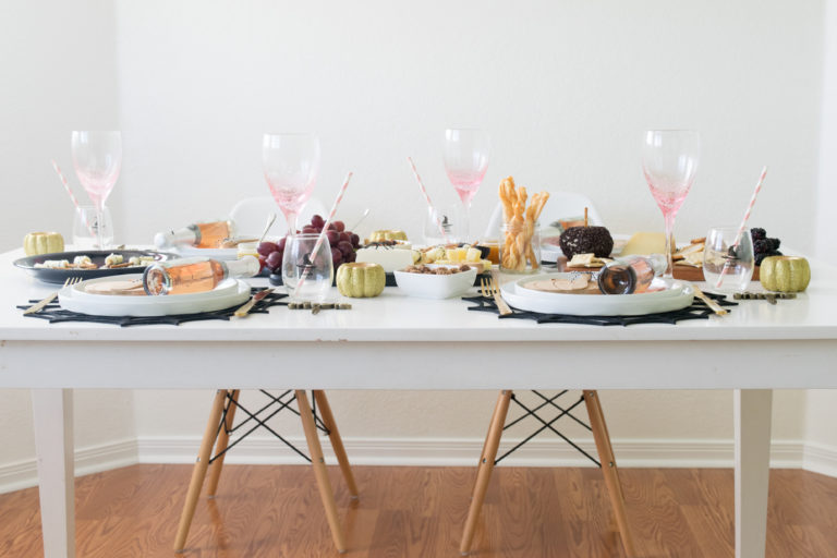 How to host a Halloween Inspired Wine & Cheese Girls' Night In Party