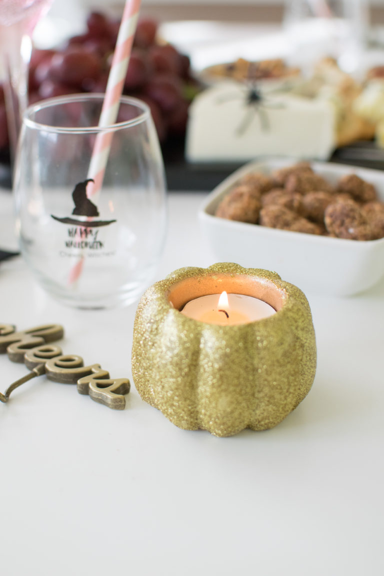 How to host a Halloween Inspired Wine & Cheese Girls' Night In Party