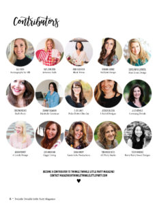 Twinkle Twinkle Little Party Magazine - Holiday Issue