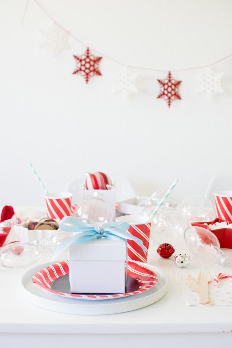 DIY Christmas Ornament Making Birthday Party Ideas
