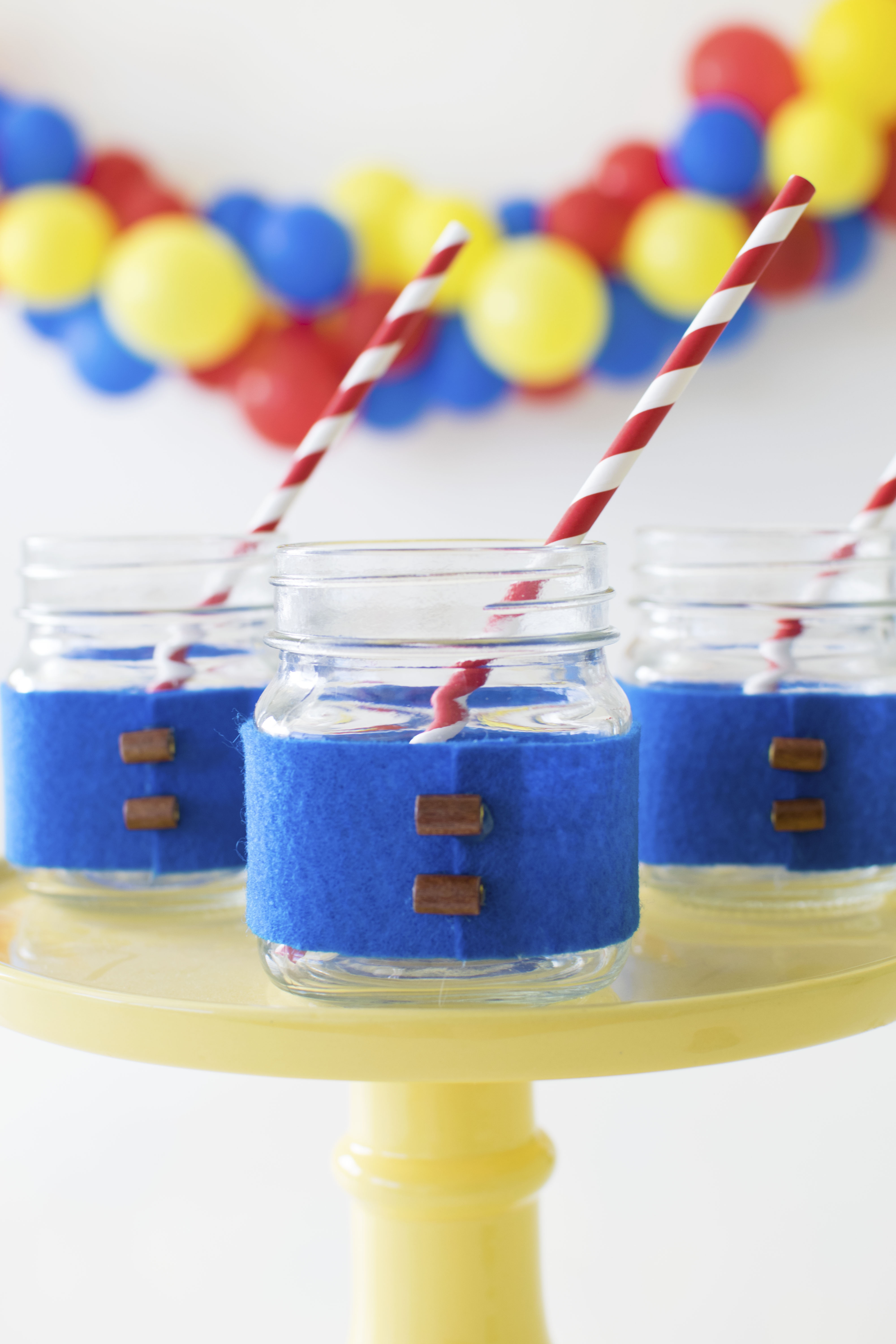 DIY Paddington's Coat Cup Sleeves Tutorial