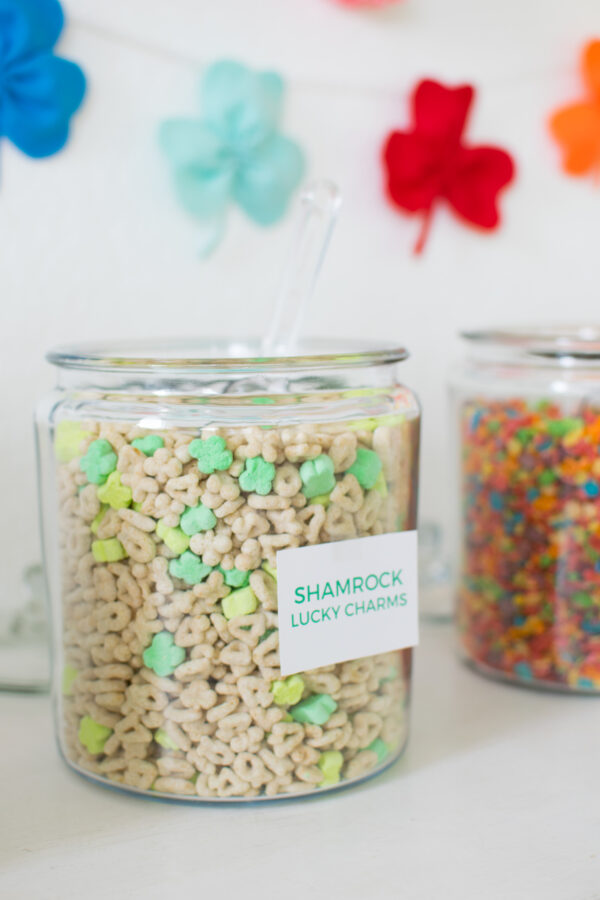 Surprise the kids with a Rainbow Inspired Saint's Patrick's Day Cereal ...