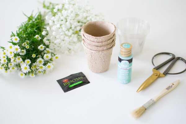 DIY Mini Flower Pots