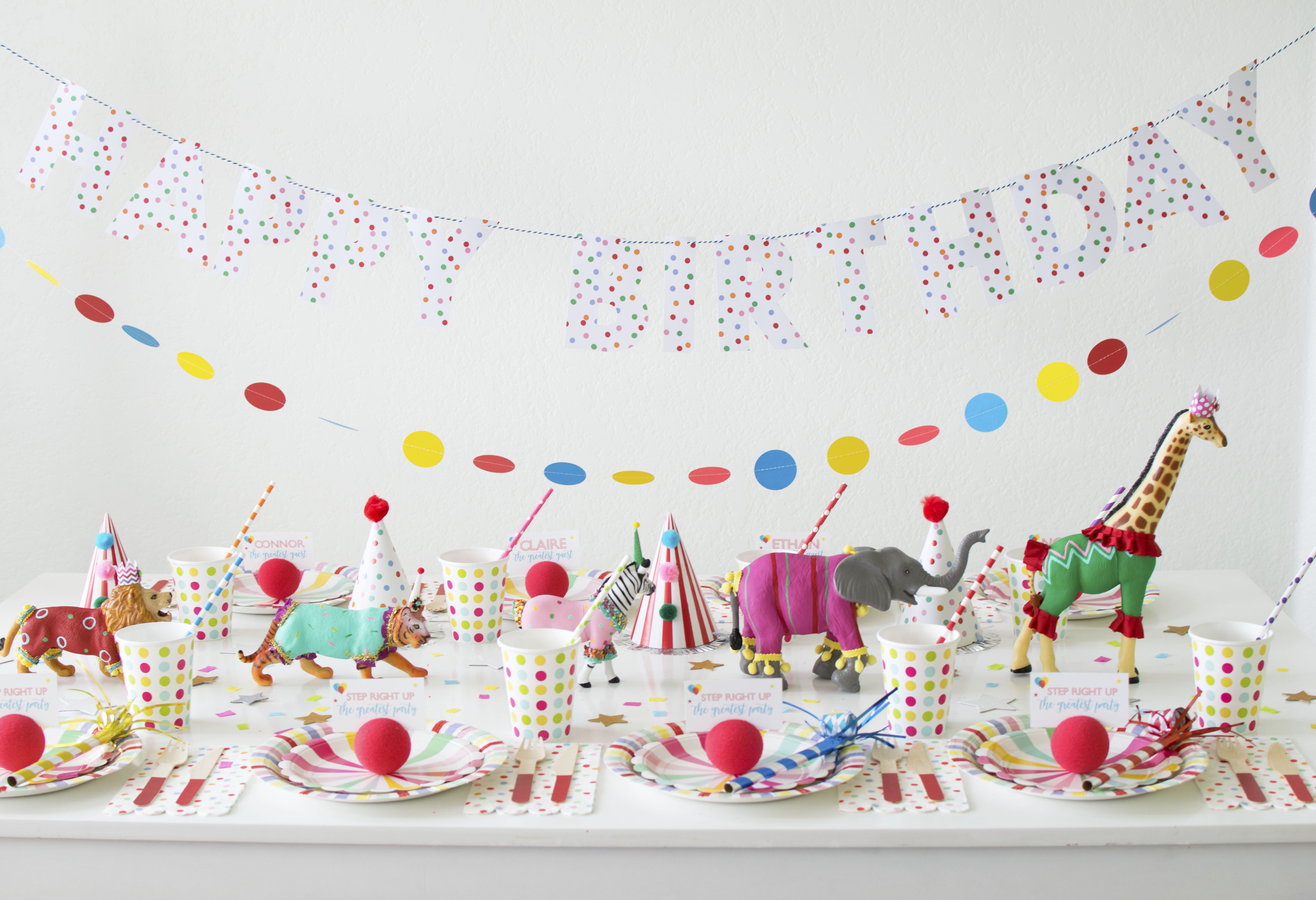 How To Throw a Fantastic Circus Animal Parade Party