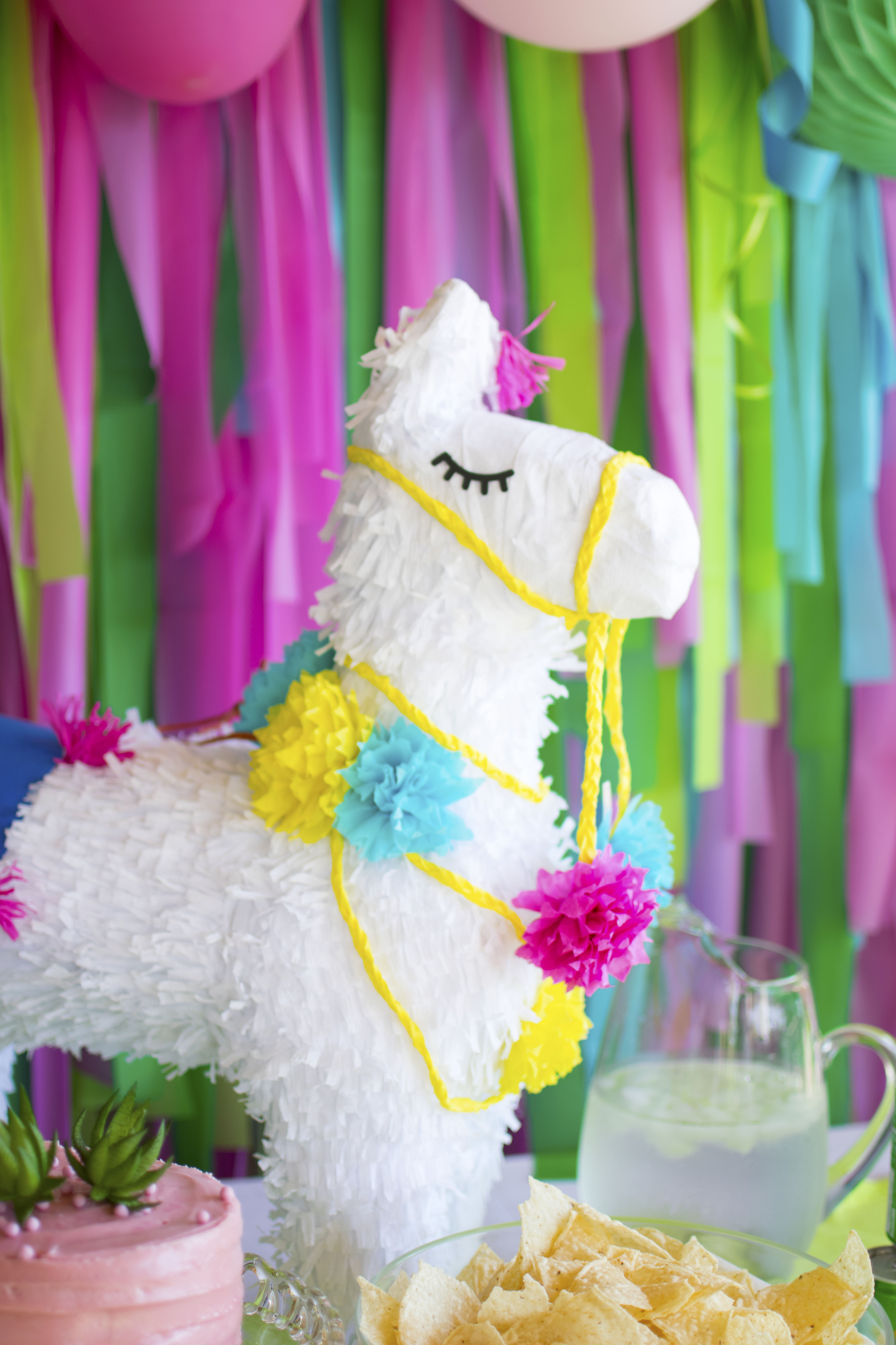{Submission} A Festive Llama Birthday Party Taco Bar