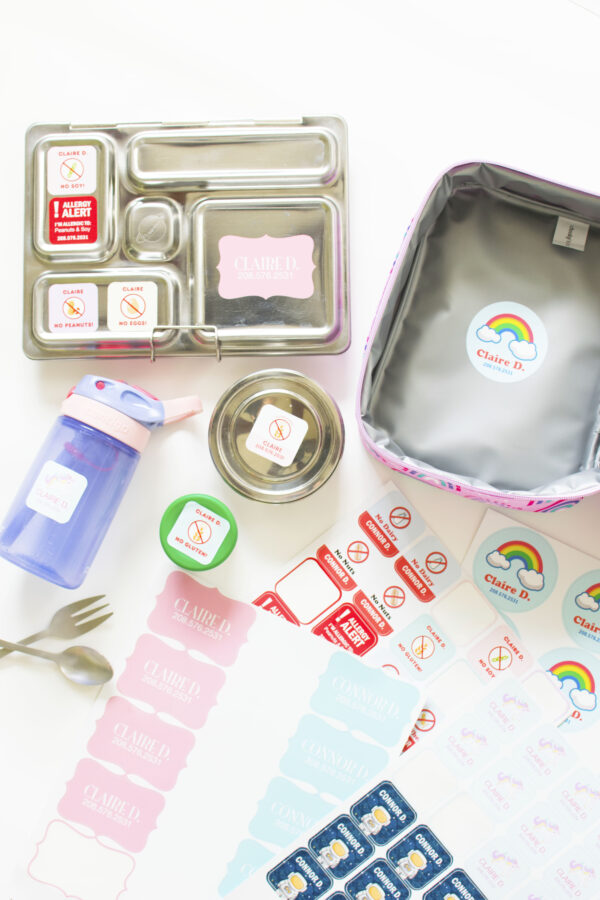 The Best Back to School Stickers to label your kids' school supplies