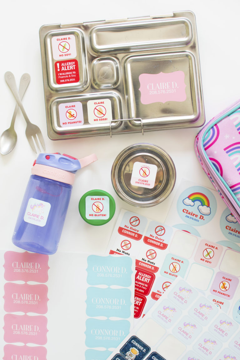 The Best Back to School Stickers to label your kids' school supplies