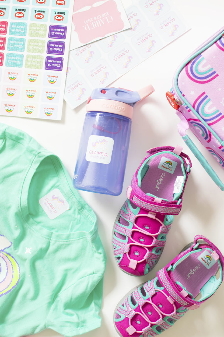 The Best Back to School Stickers to label your kids' school supplies