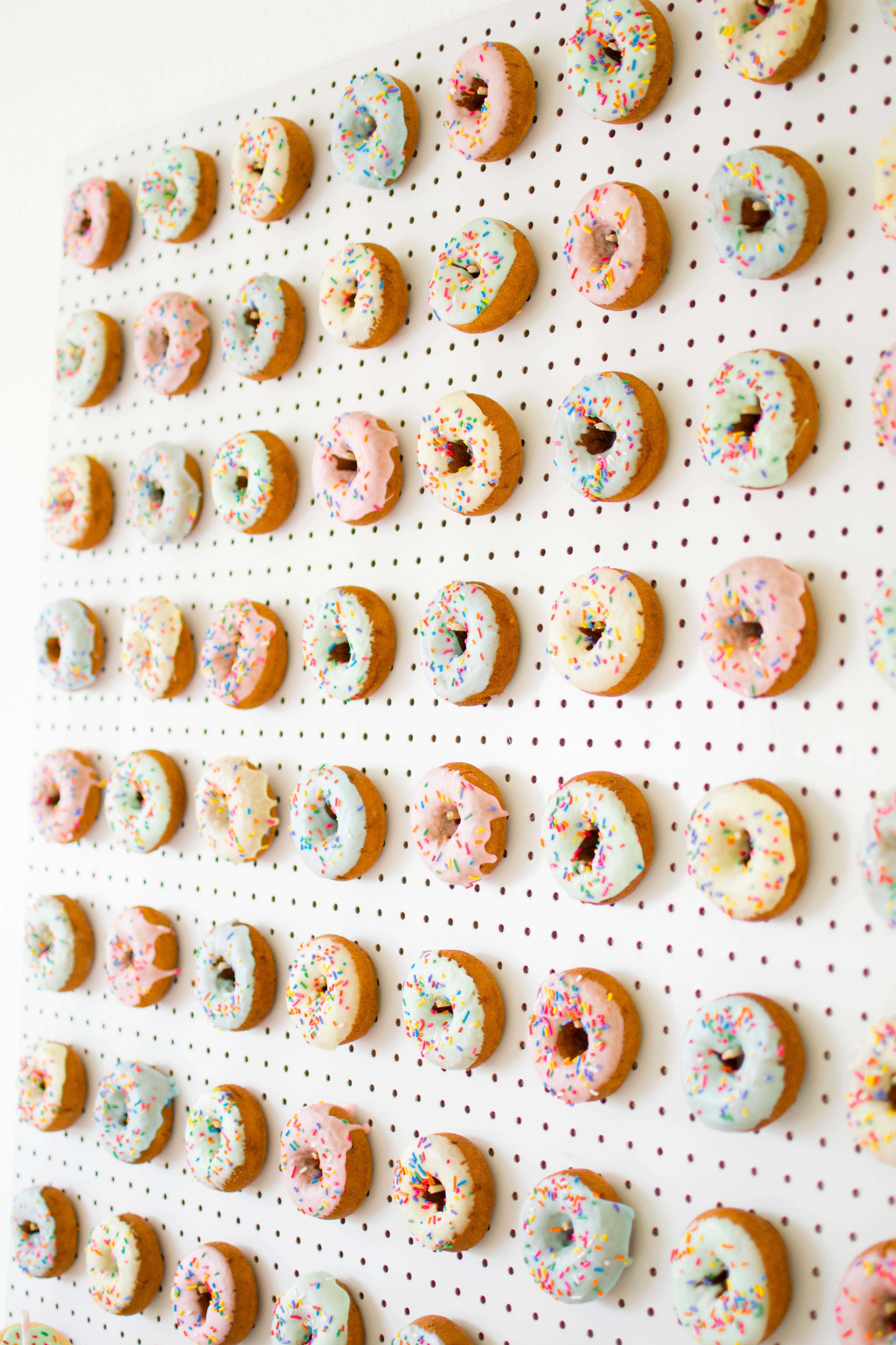 DIY Donut Wall step-by-step tutorial for your next donut theme party