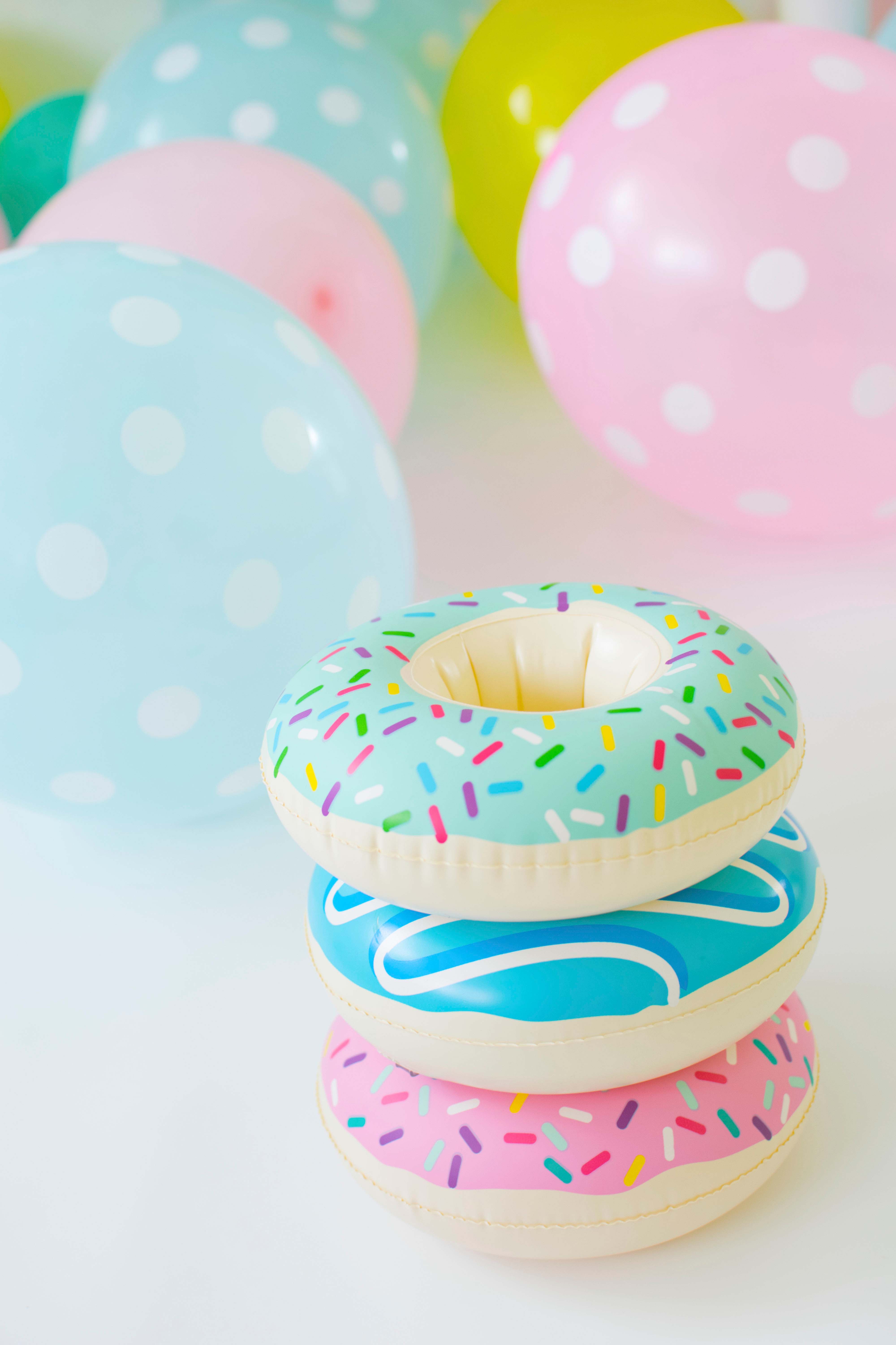 Throw a Summer Donut Party for a birthday party or end of summer ...