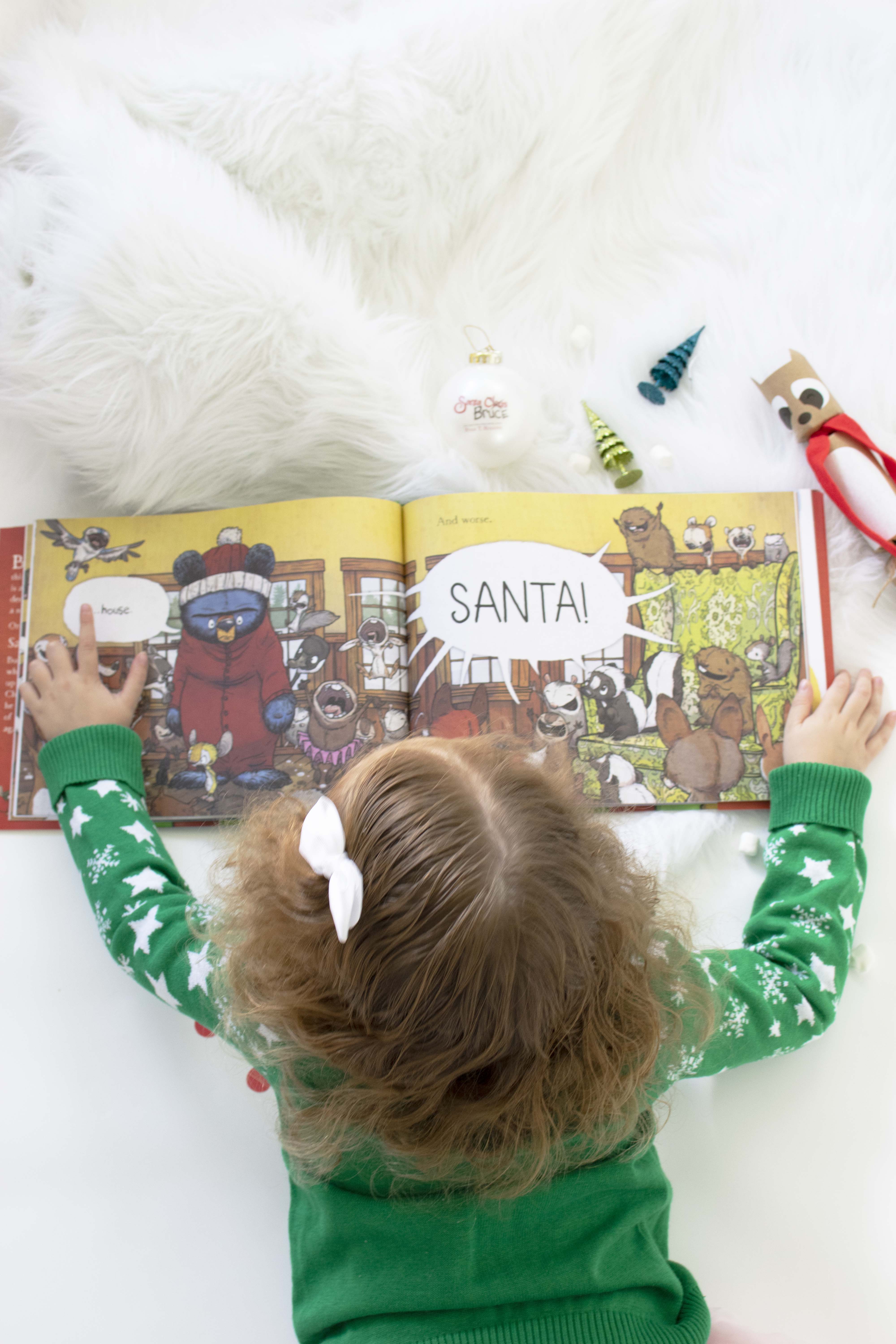 Christmas comes early: Santa Bruce Inspired Kids Tablescape
