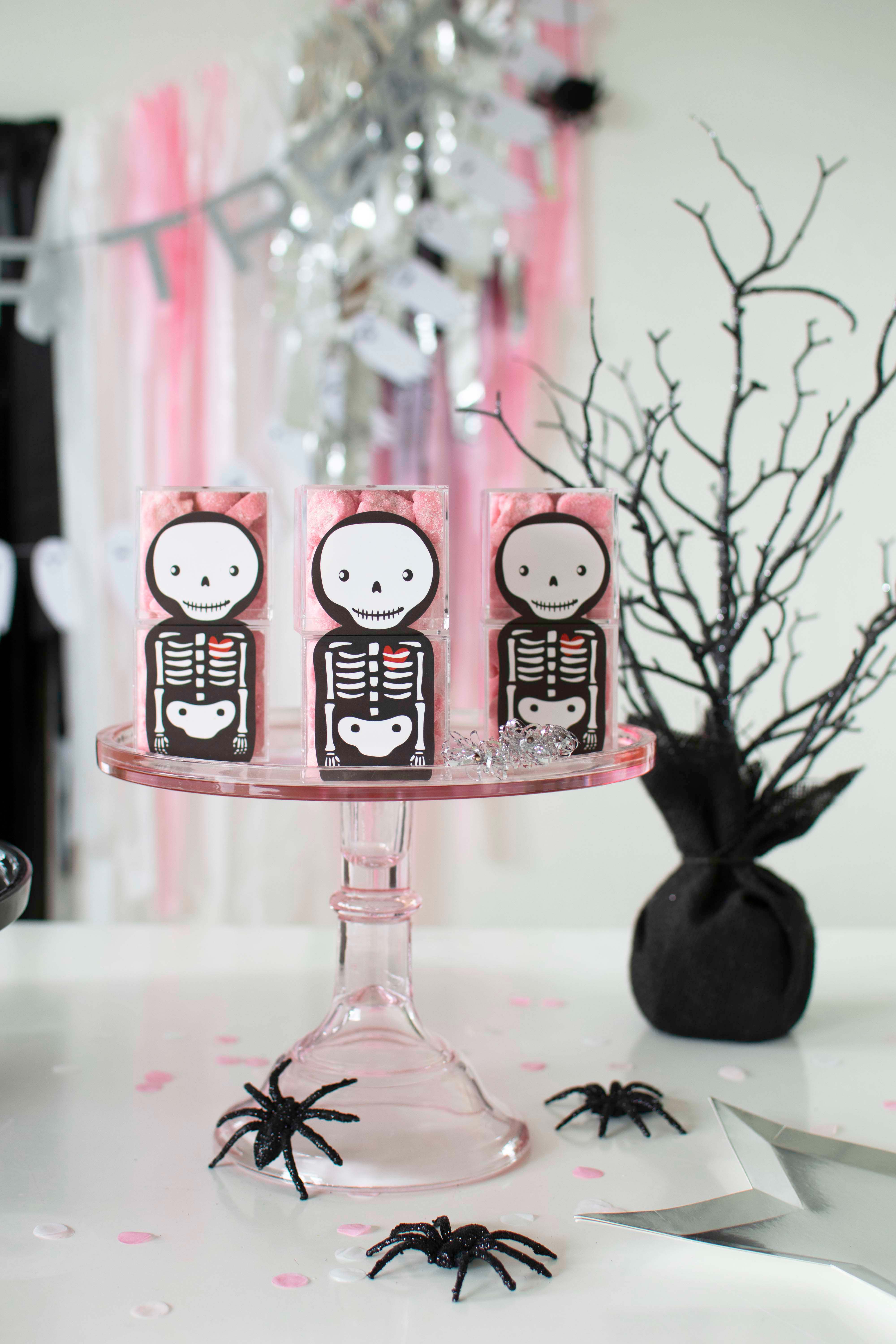 A Not so Spooky Pink Halloween Party for the kids