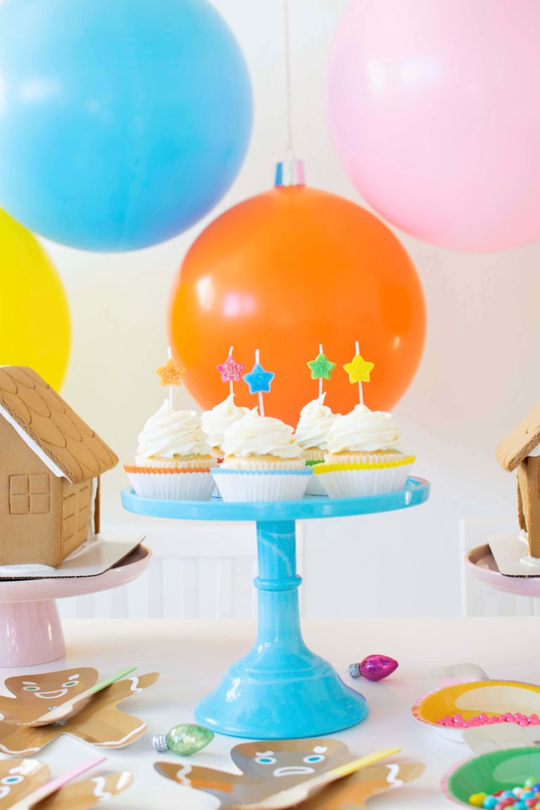 Set up the cutest Gingerbread House Decorating Station