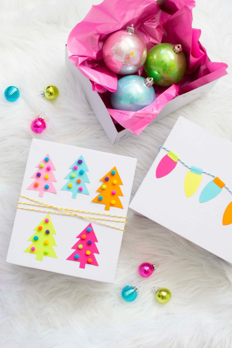 Creative ways to decorate gift boxes for Christmas