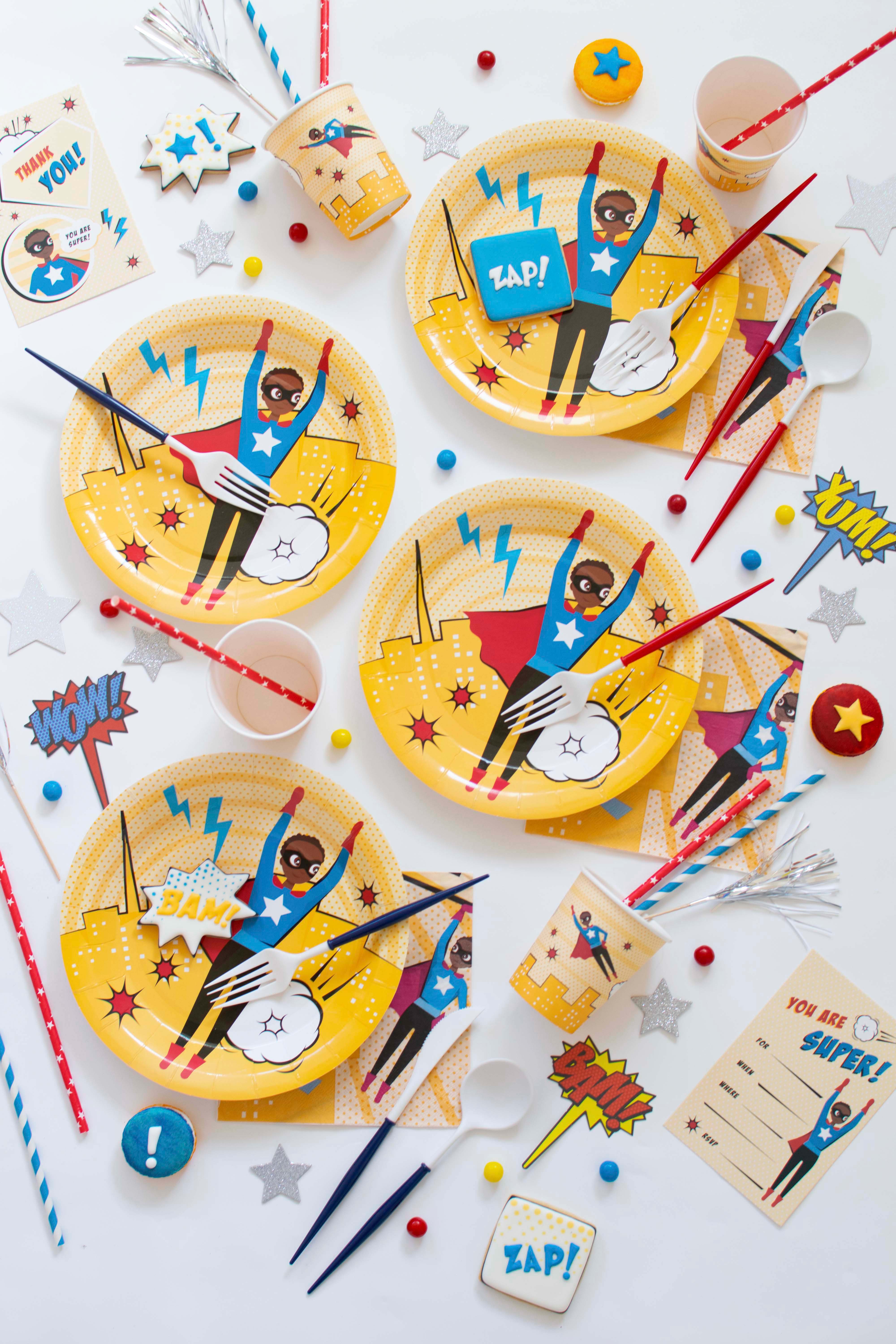 Celebrating children of color: How to Host a Super Hero Party