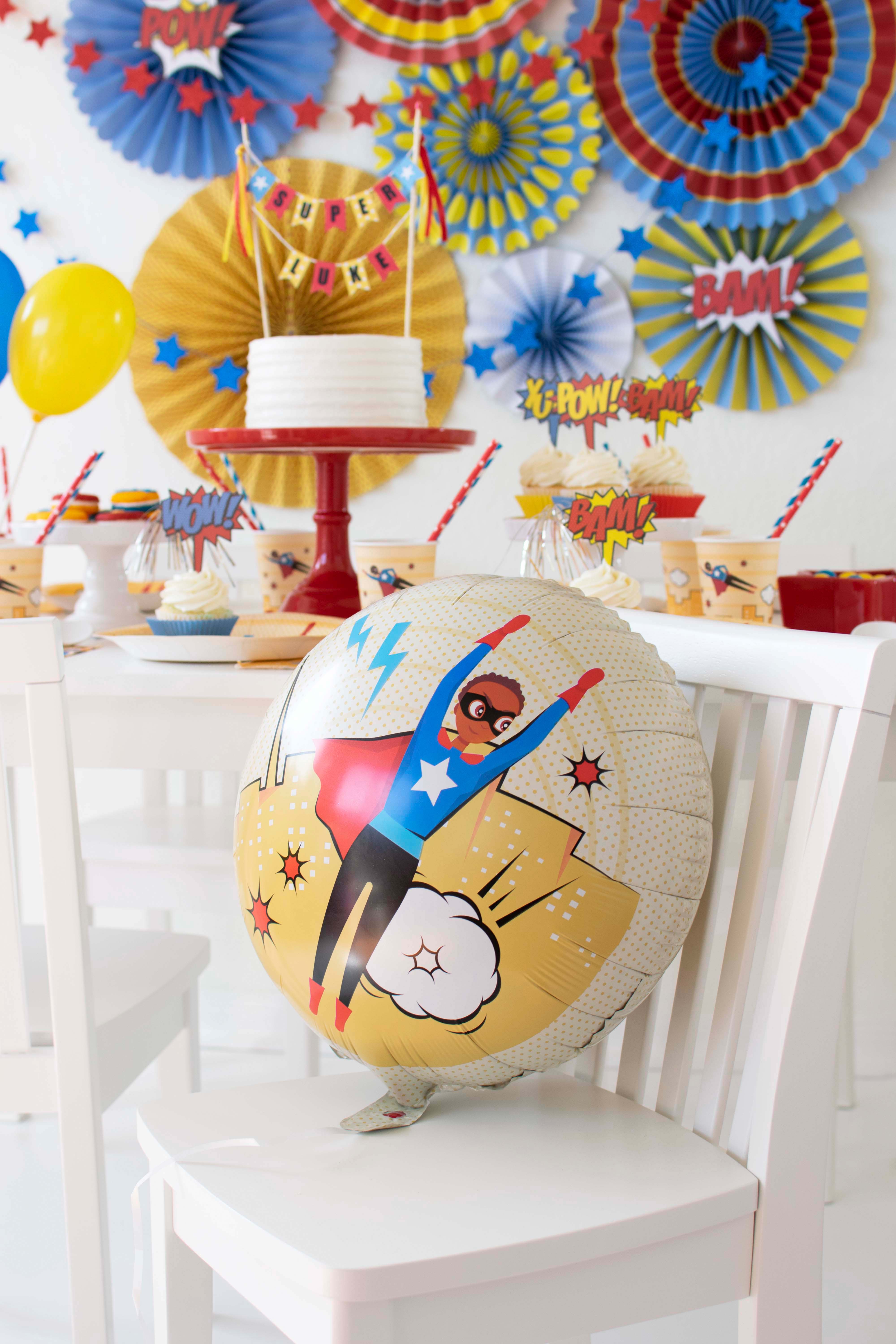 Celebrating children of color: How to Host a Super Hero Party
