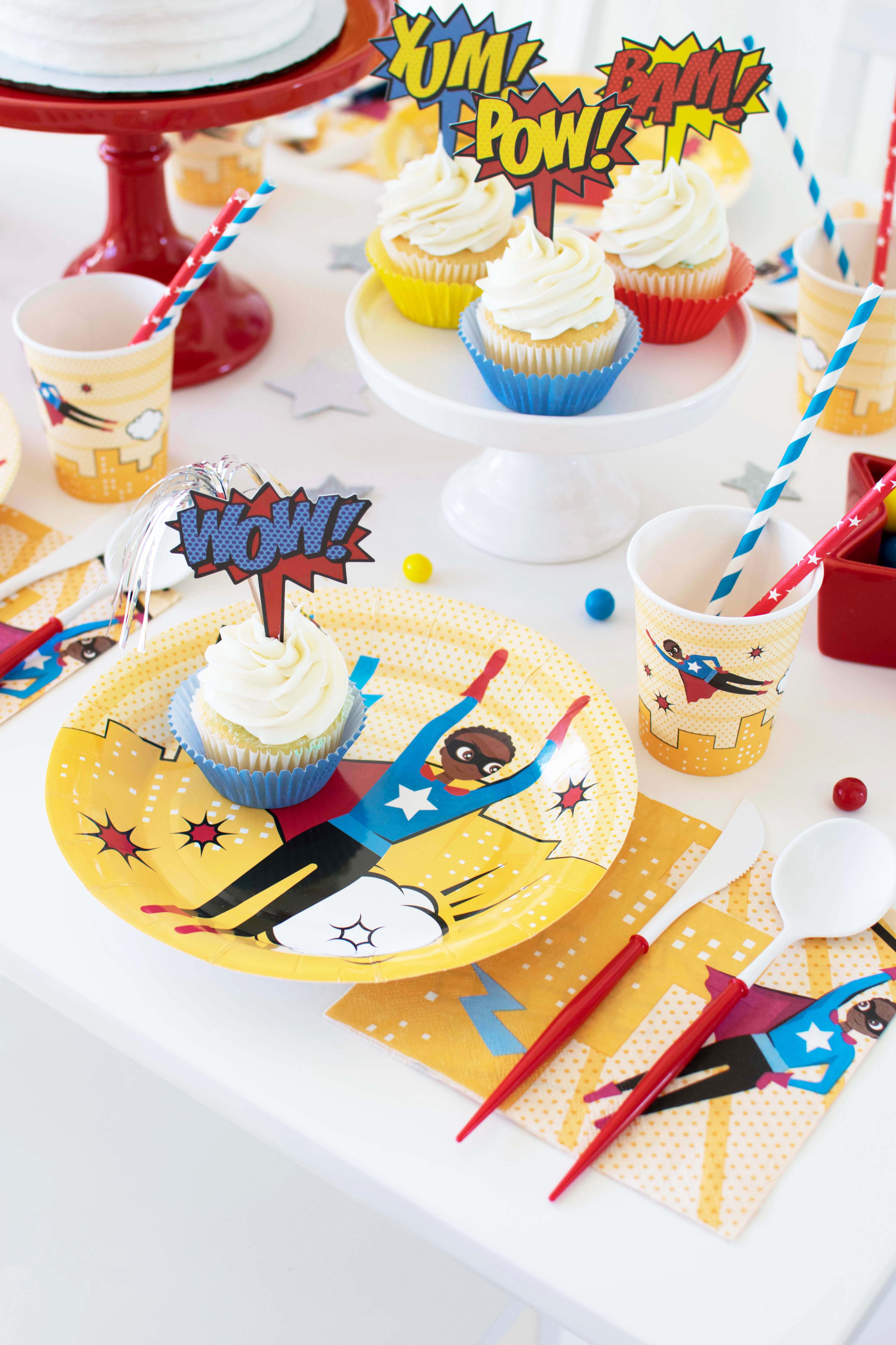 Celebrating children of color: How to Host a Super Hero Party
