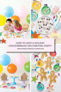 Set up the cutest Gingerbread House Decorating Station