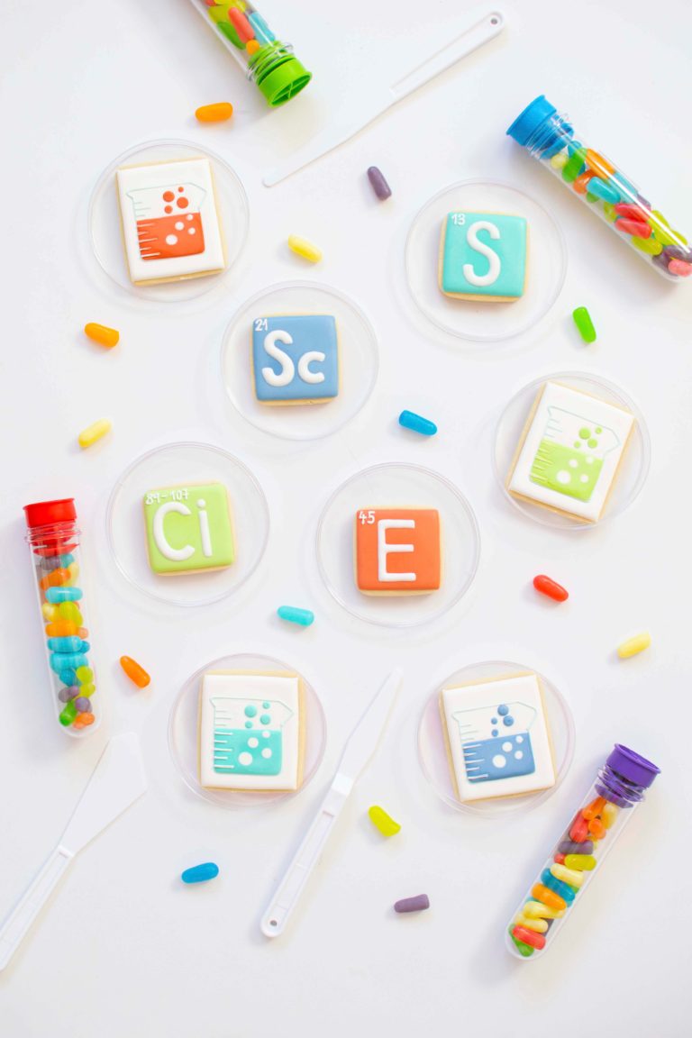 A Modern Mad Science Birthday Party by Twinkle Twinkle Little Party