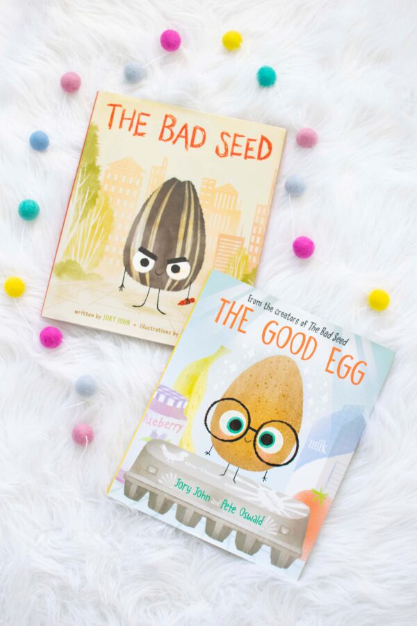 The Good Egg & The Bad Seed - books my kids are loving it at the moment!