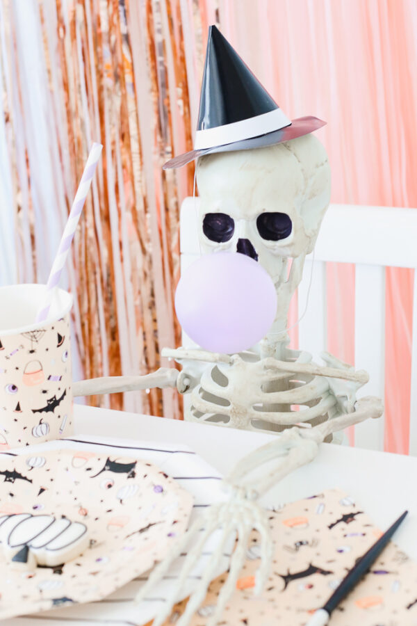 The Coolest Halloween Party Activity For The Kids - a skeleton cookie ...