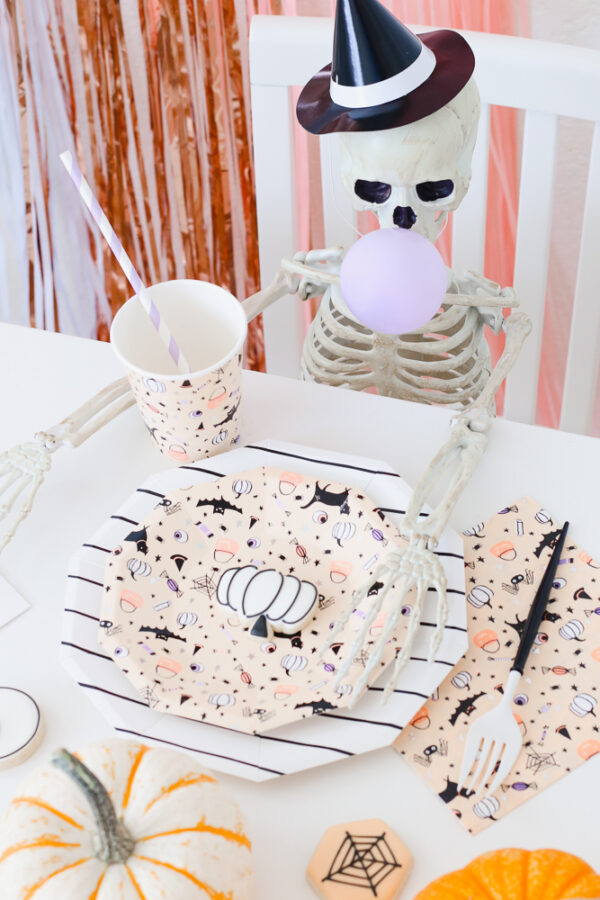 The Coolest Halloween Party Activity For The Kids - a skeleton cookie ...
