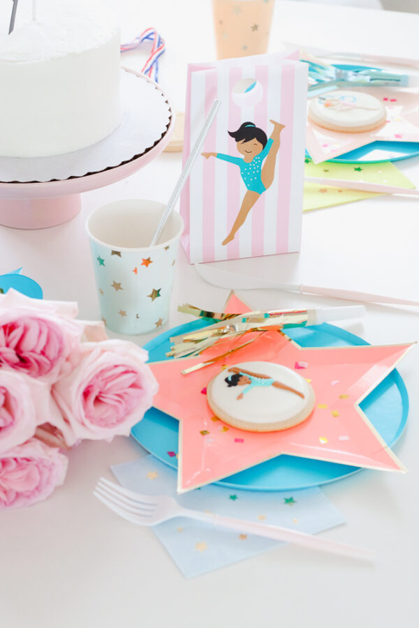 A Fun Gymnastics Themed Birthday Party That Will Get Your Little ...