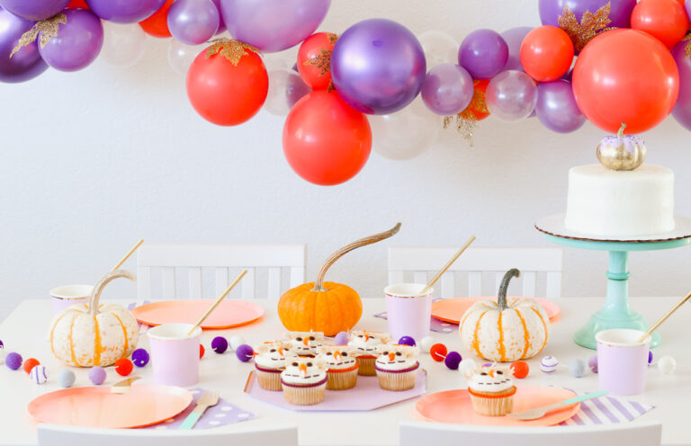A Festive Fall Party Featuring Seasonal Snacks and DIY Pumpkin Patch Cards