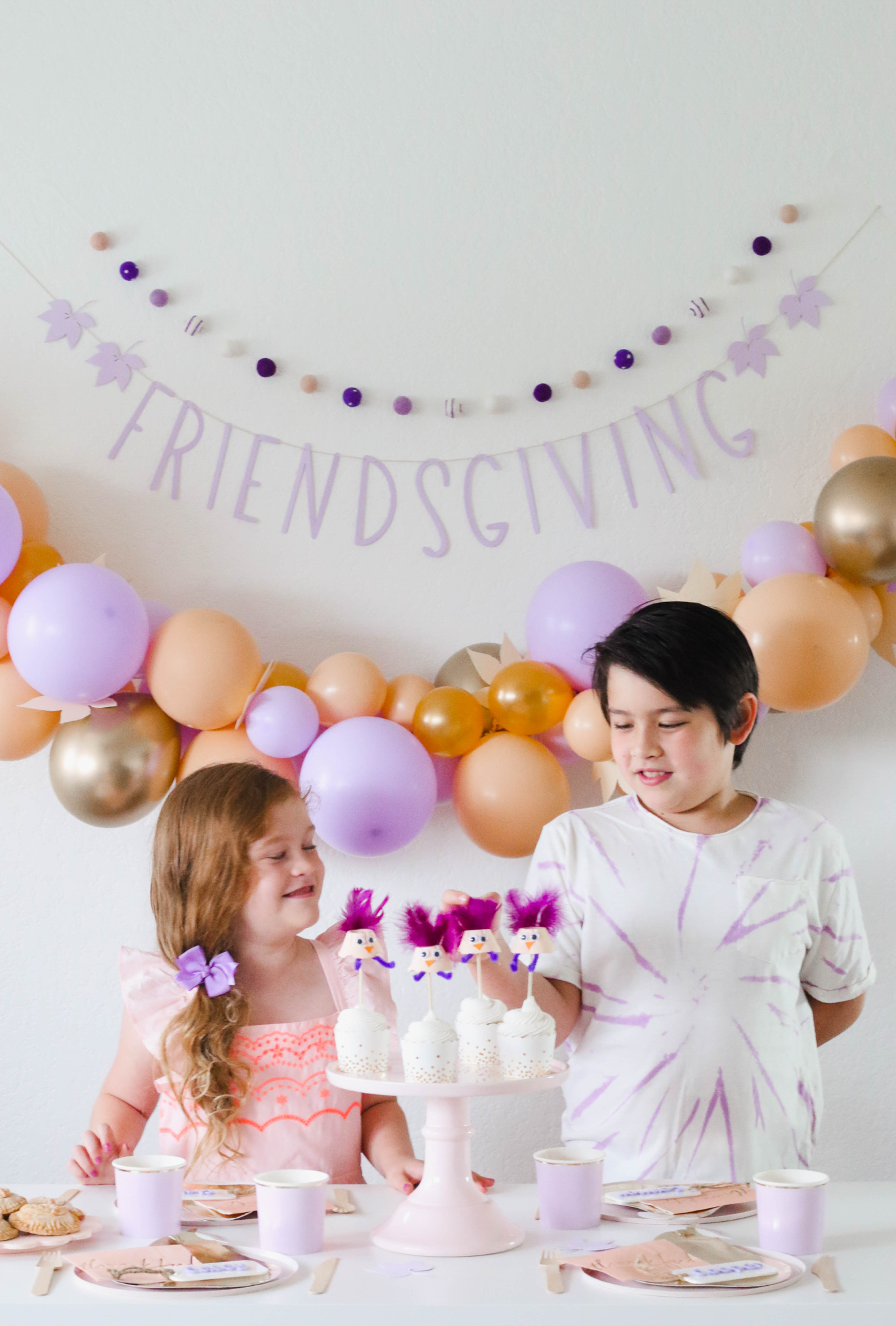 Kids Friendsgiving Party: Caramel Pear Hand Pies and Turkey Craft