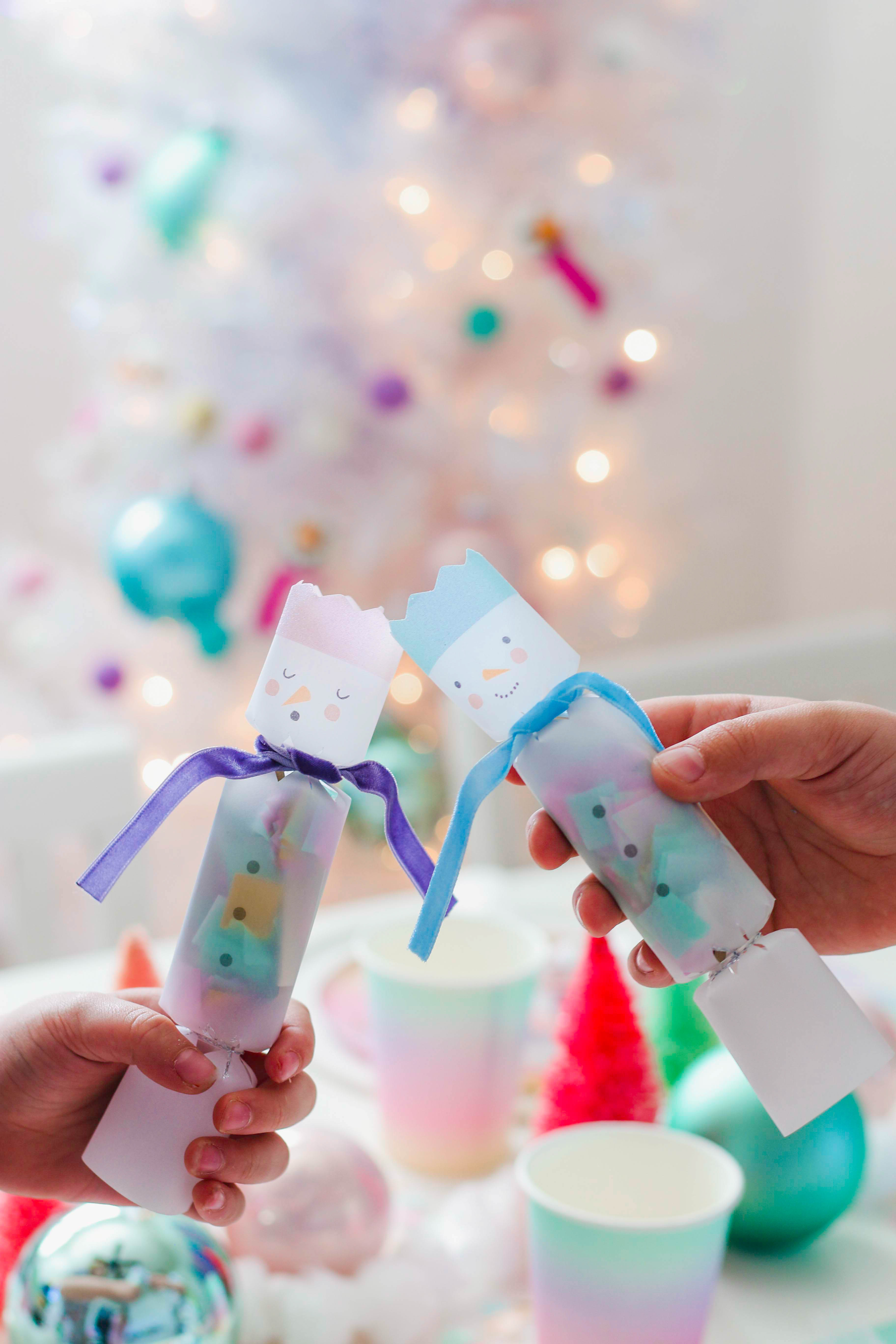 Plan a Rainbow Snowman Holiday Party For The Kids This Holiday Season