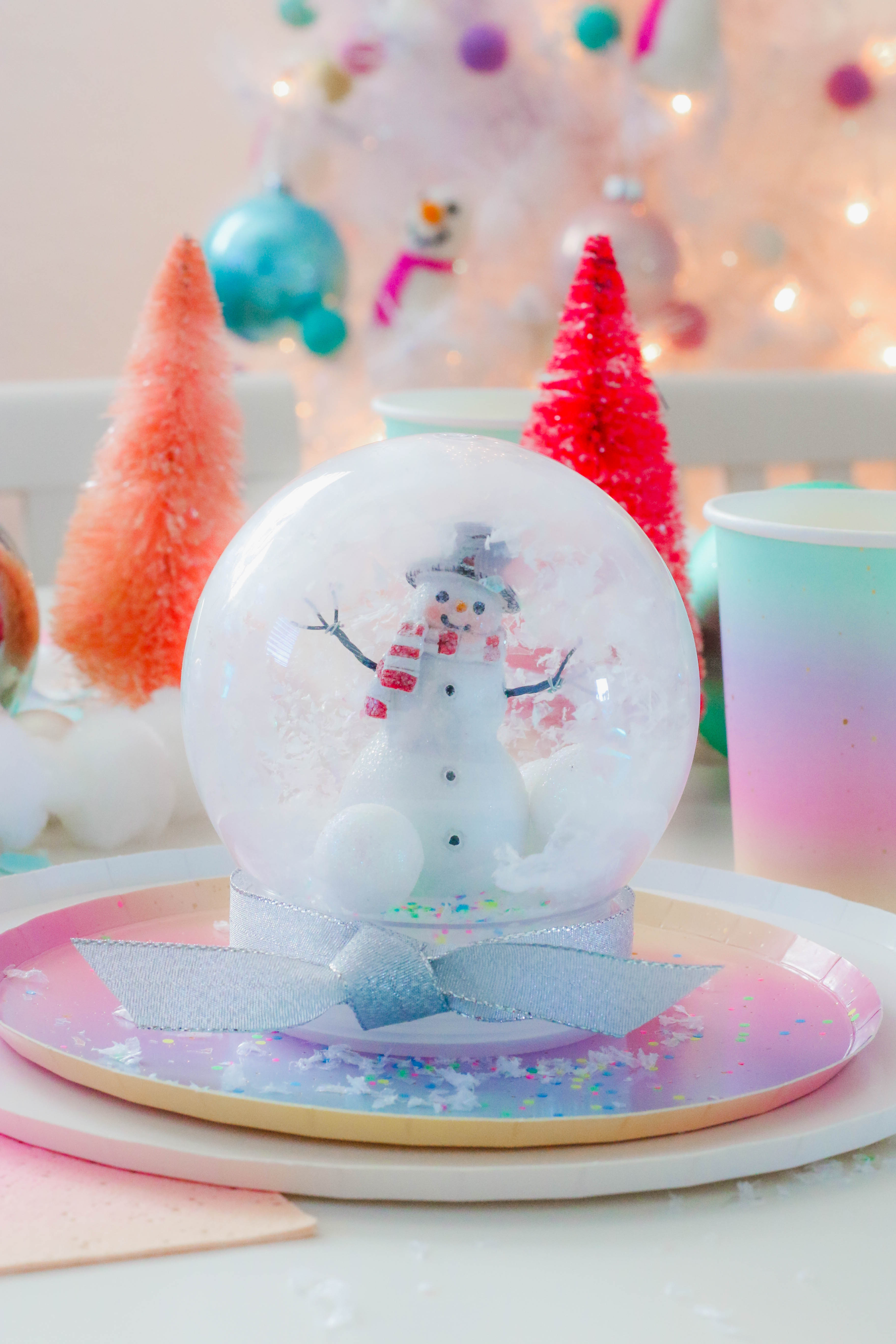 Plan a Rainbow Snowman Holiday Party For The Kids This Holiday Season