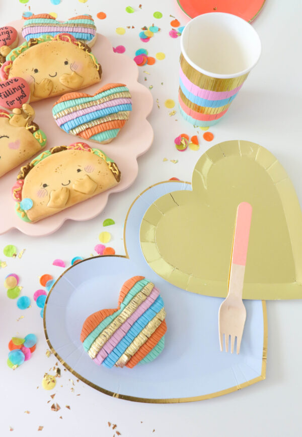 A Taco Themed Valentine's Day Party with a Festive Fiesta Flair...