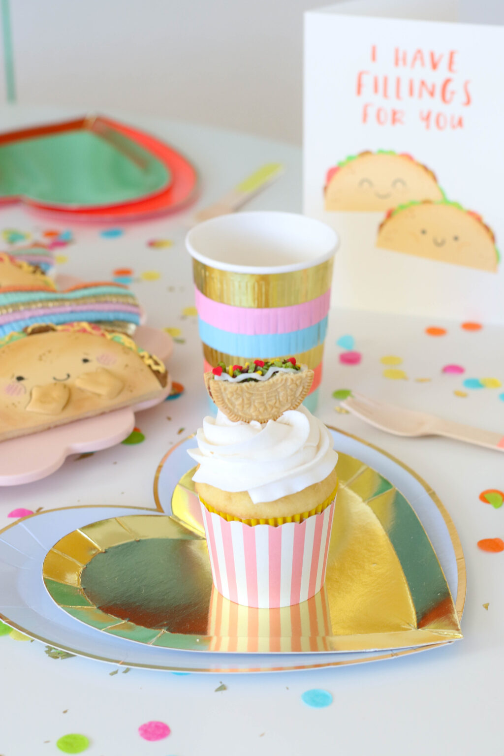 A Taco Themed Valentine's Day Party with a Festive Fiesta Flair...